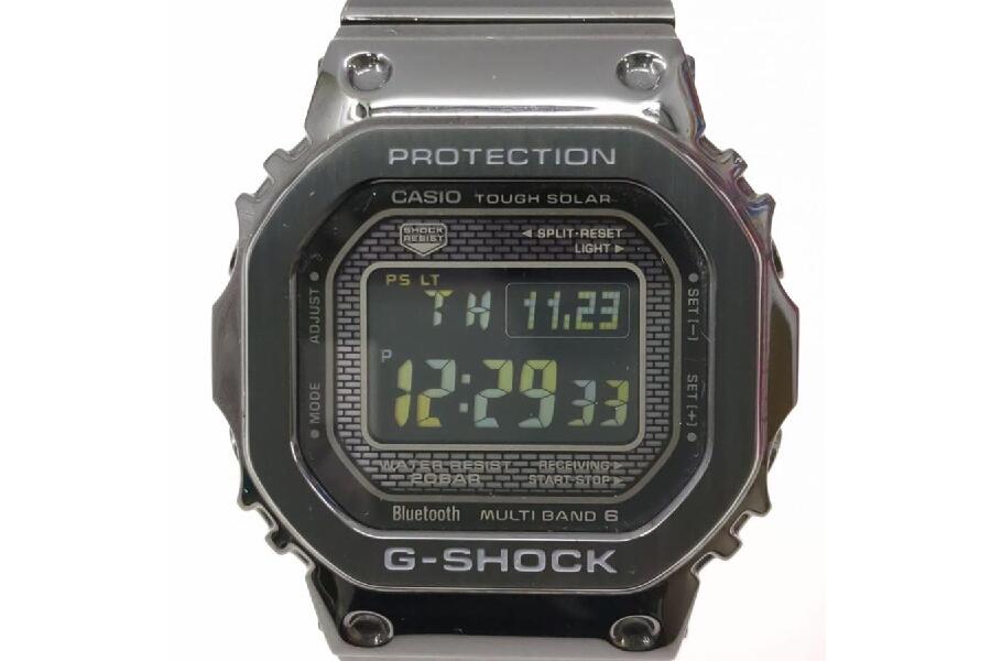 【美品】 CASIO カシオ G-SHOCK GMW-B5000 ソーラー電波 腕時計 5000シリーズ FULL METAL 日本製 ...