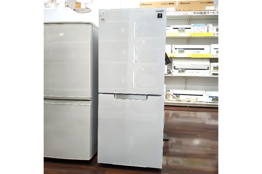 SHAP 2ドア 冷蔵庫 SJ-GD15J クリアホワイト のご紹介です！｜2024年02月05日｜静岡県のリサイクルショップ ピックアップ静岡清水店