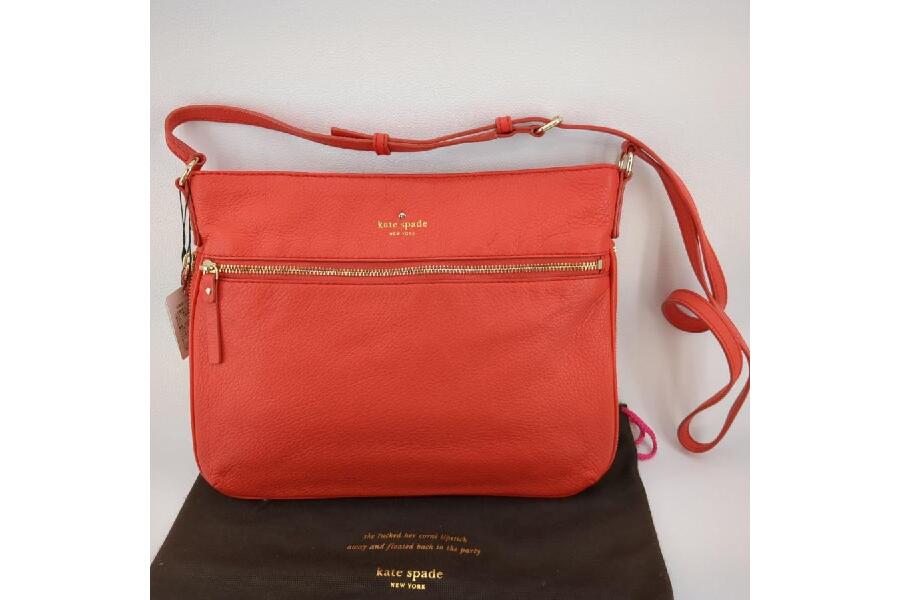 ケイトスペード ショルダーバッグ COBBLE HILL DARBY レッド PXRU3178 Kate Spade 布袋付 レザー 女性 ...