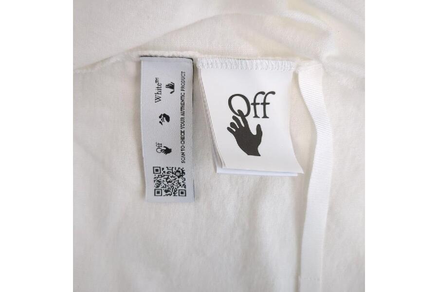 OFFWHITE LG-425 メンズ ホワイト Tシャツ SIZE S オフホワイト OFFWHITE LG-425 メンズ ホワイト Tシャツ SIZE S オフホワイト